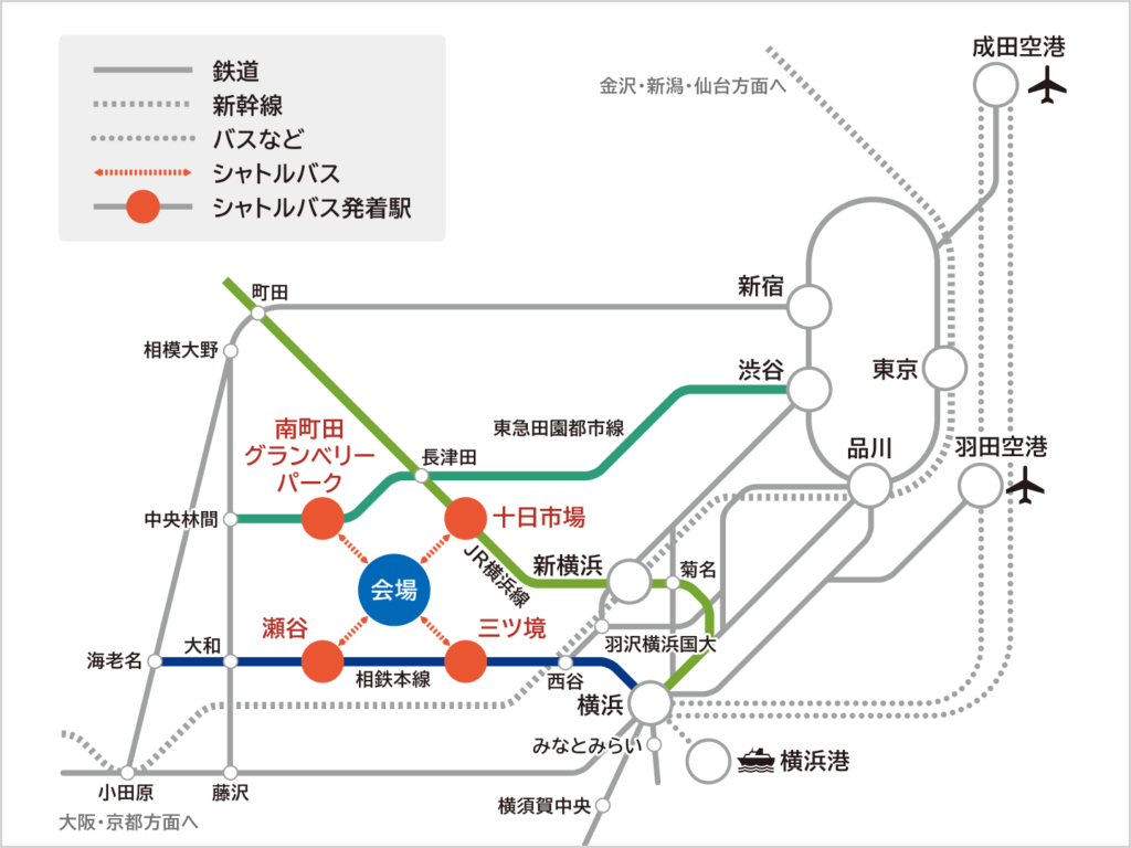 GREEN×EXPO 2027へのアクセス｜最寄り駅・バスルート・シェアサイクル情報まとめ｜Future Earth